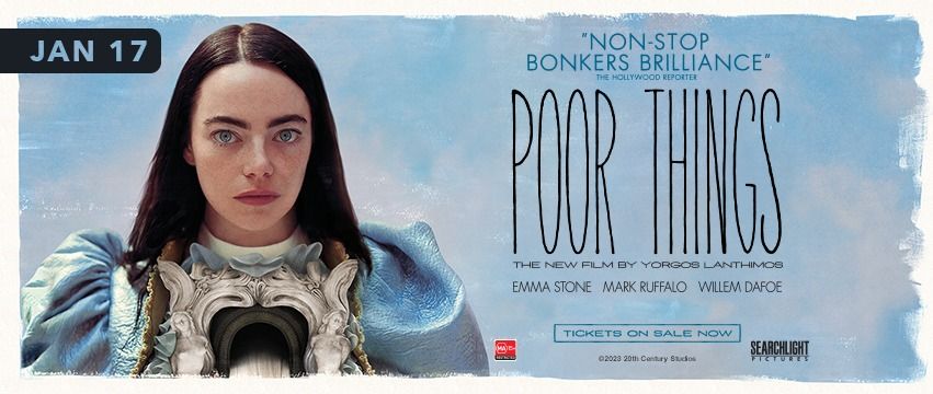 Film Screening: Poor Things, Orana Cinemas Albany, 17 January 2024 ...