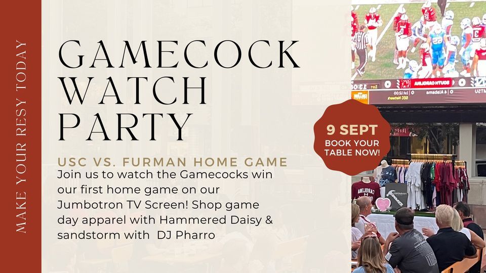 South Carolina vs. Furman Watch Party , Market On Main, Columbia, 9 ...