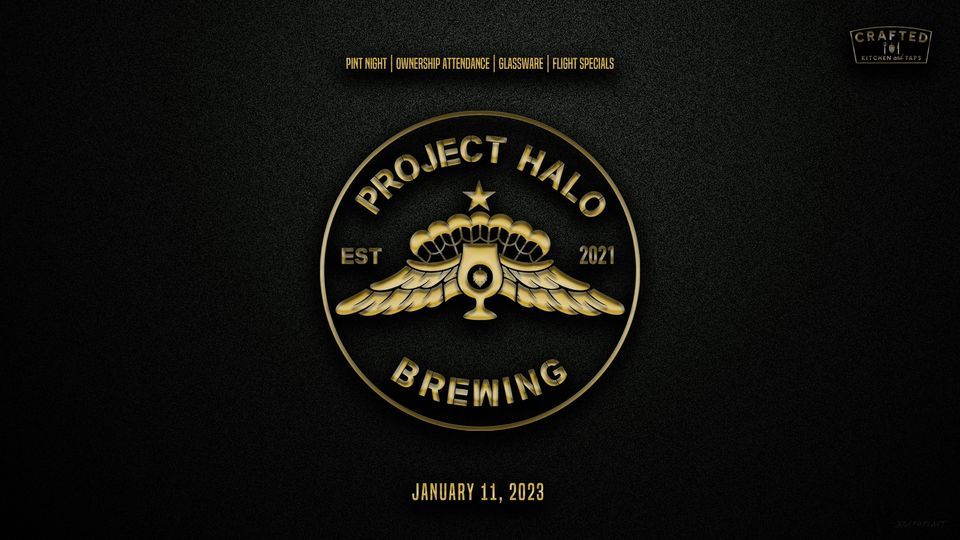 Project Halo Brewing Pint Night, Crafted Kitchen and Taps, Katy, 11 ...