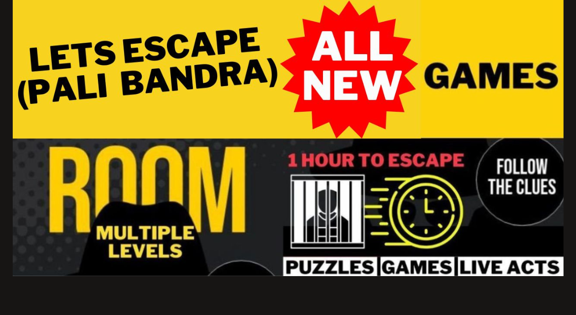 LETS ESCAPE ROOM (PALI HILL), DORANGOS, Mumbai, 11 January 2025 | AllEvents