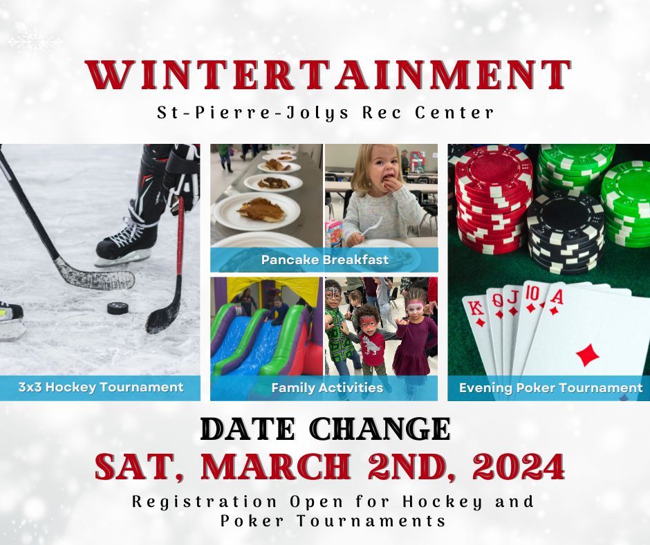 St Pierre Arena Board - Wintertainment 2024, St. Pierre Recreational ...