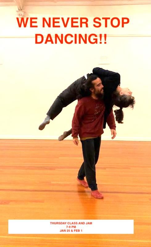 THURSDAY VIBES: CONTACT IMPROVISATION CLASS AND JAM, Dancehouse ...