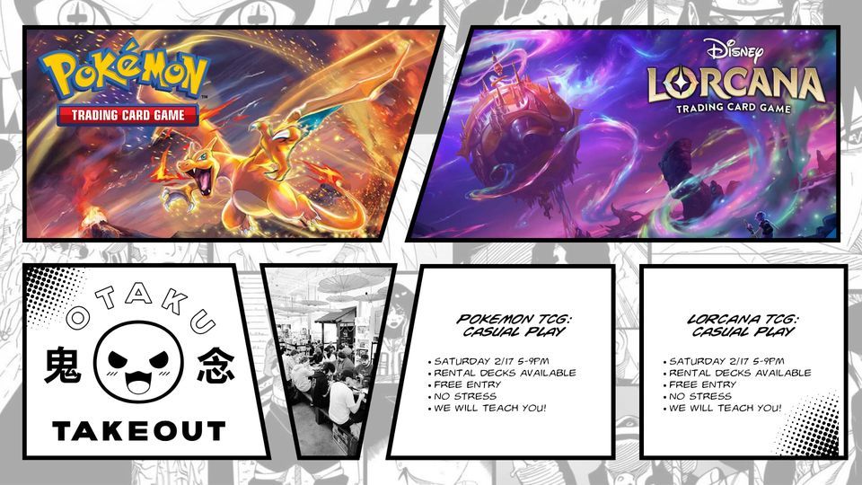 Pokémon TCG: Casual Play // Lorcana TCG: Casual Play, 11201 Bass Pro ...