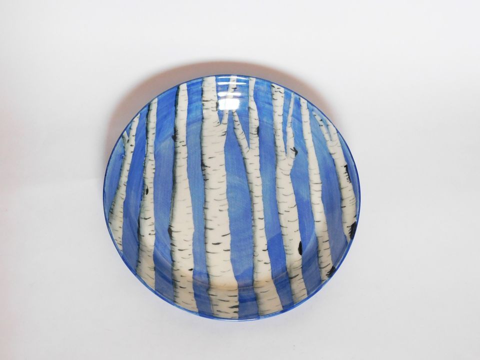 Birch Tree Pottery Painting, McKellar Township Public Library, Parry ...