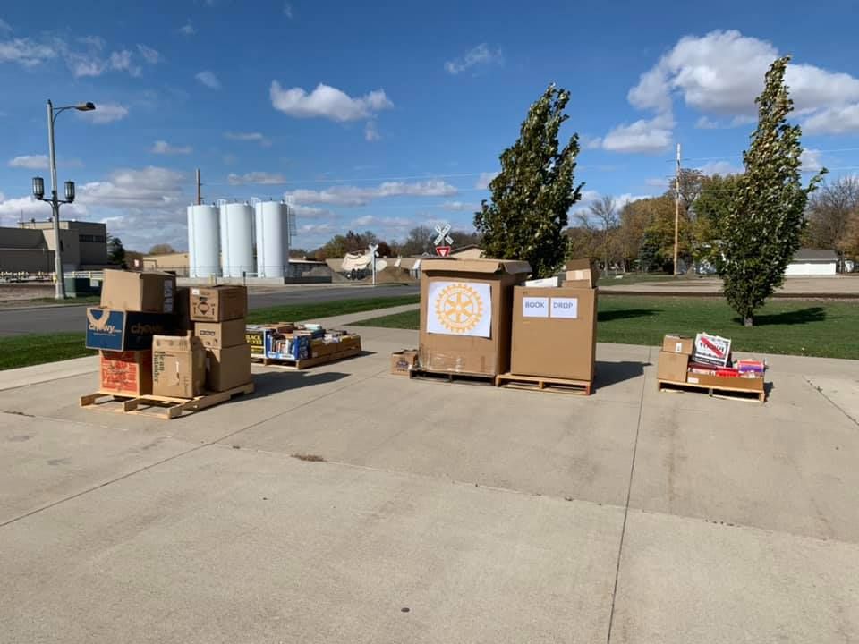 Rotary Used Book Drop-Off, Spencer Municipal Utilities, March 8 2024 ...