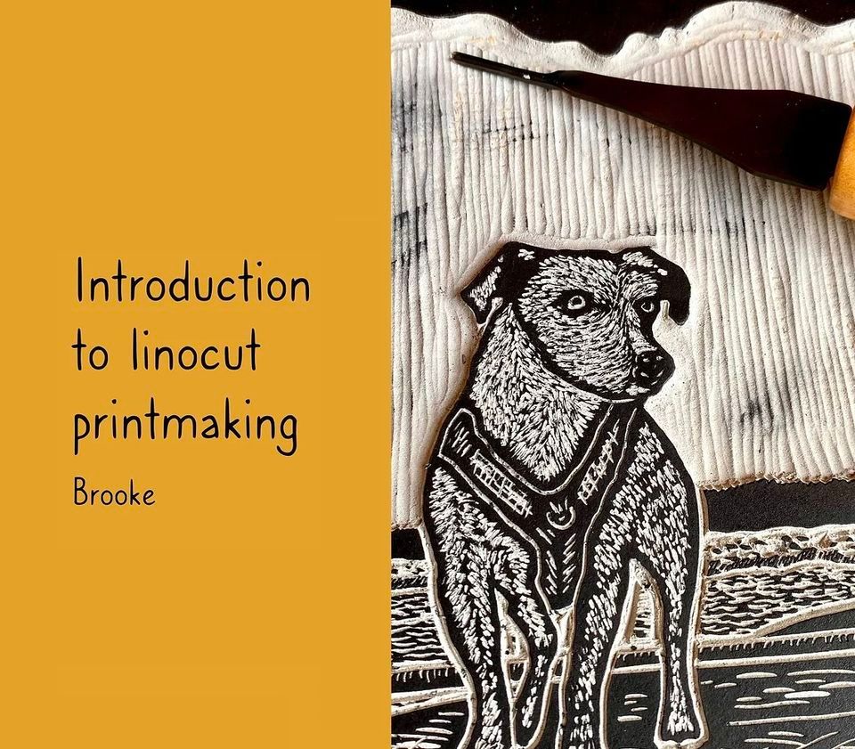 Introduction to linocut printmaking with Haychley Webb from Stellabox Designs , Walrus Ceramics ...