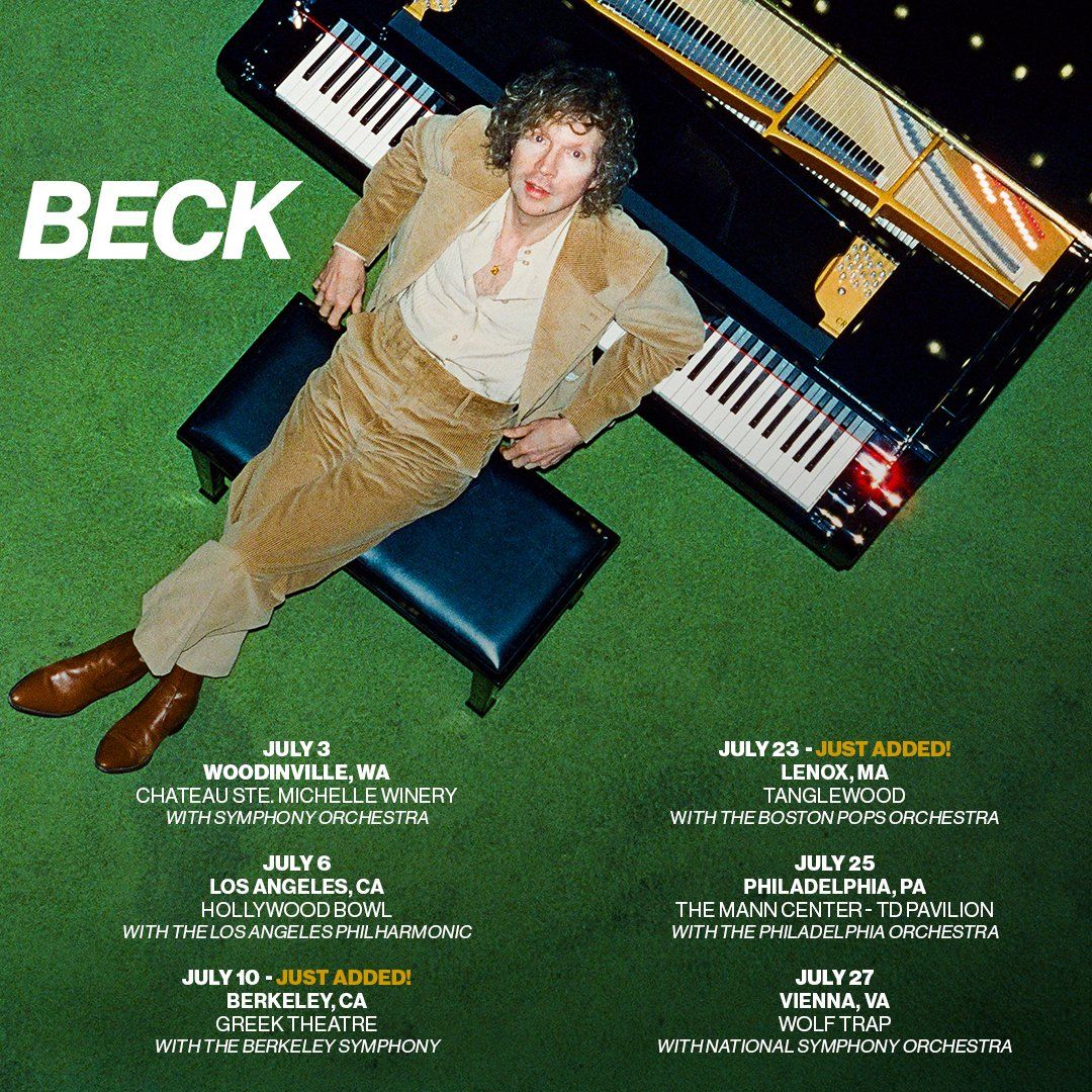 Beck with the Boston Pops, Koussevitzky Music Shed at Tanglewood, Lenox ...