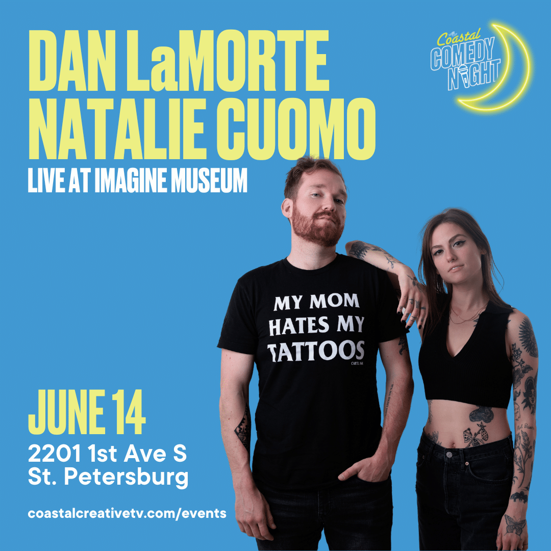 Natalie Cuomo and Dan LaMorte at Mark Ridleys Comedy Castle, Mark ...