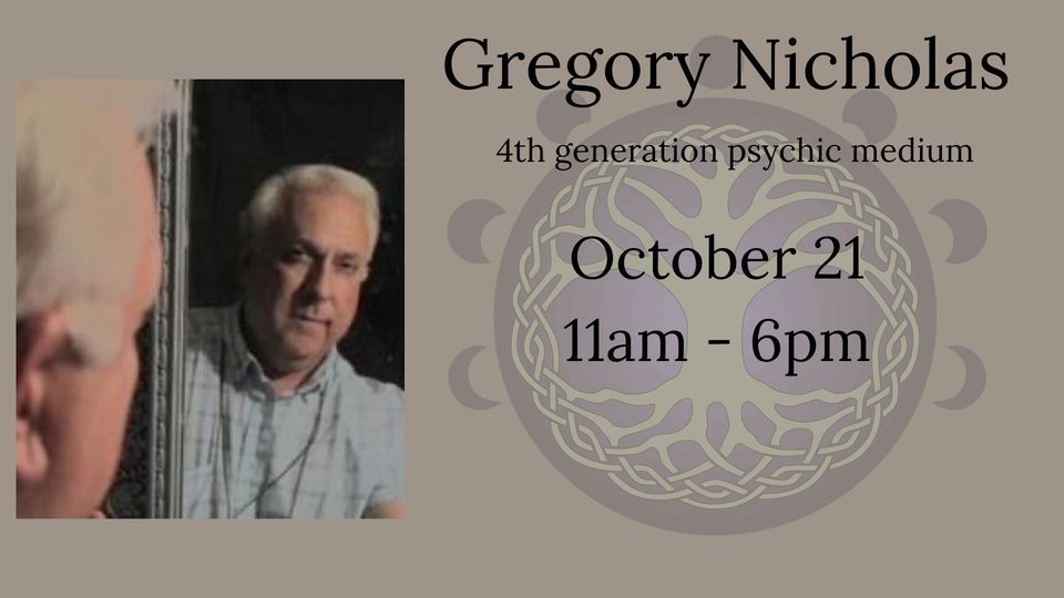 Medium Readings with Greg, Orion’s Realm, Youngstown, 21 October 2023 ...