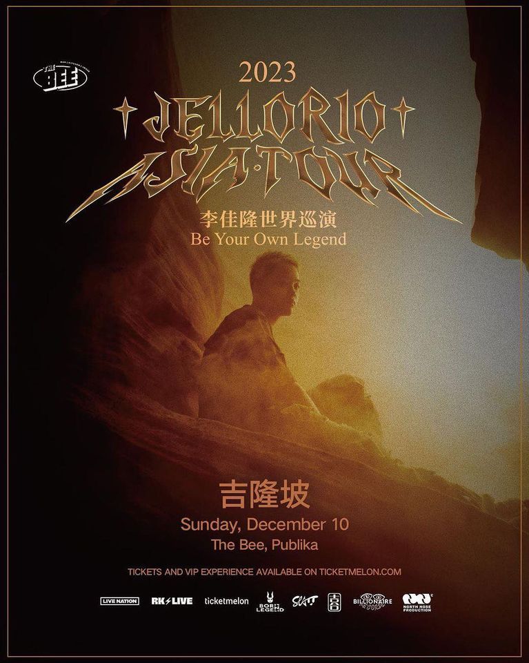 JelloRio 2023 Born Legend World Tour in Asia, The Bee, Ulu Kelang, 10 ...