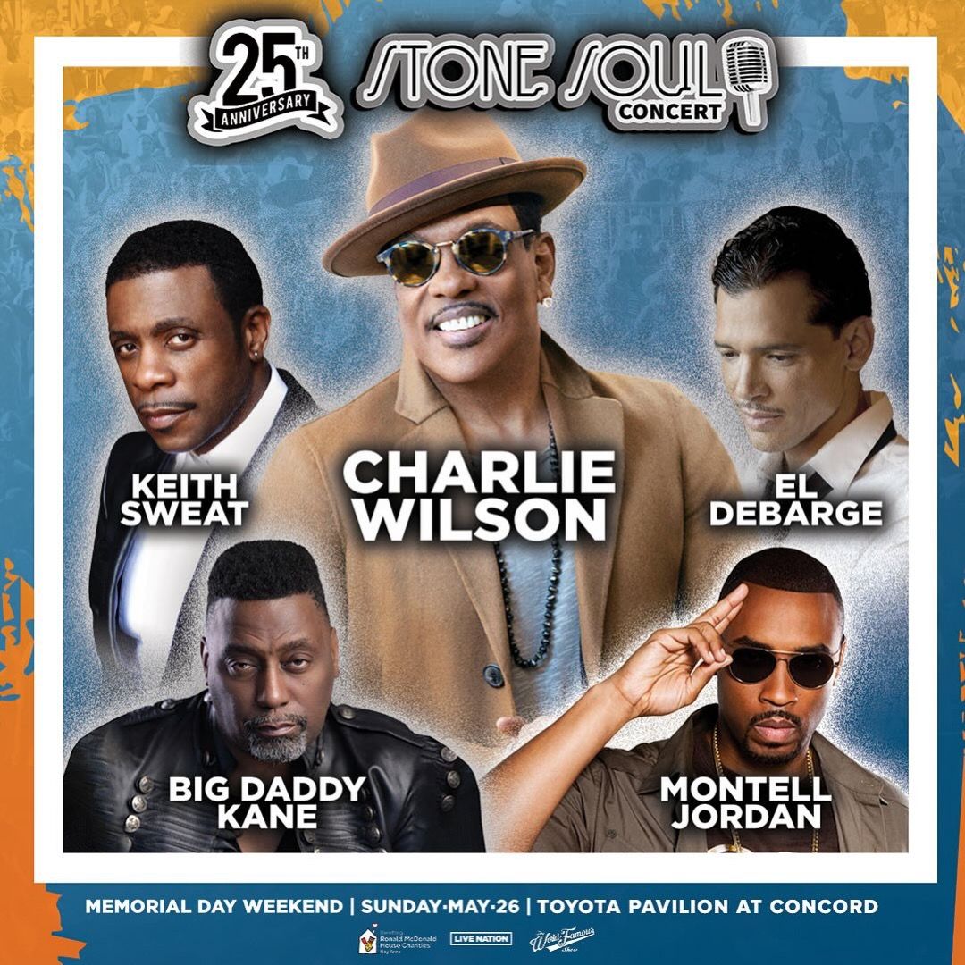 Stone Soul Concert: Charlie Wilson Keith Sweat El Debarge Big Daddy ...