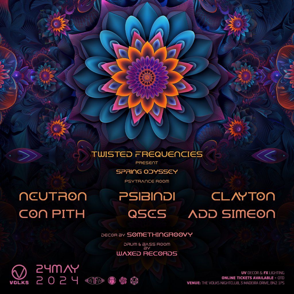 Twisted Frequencies present Spring Odyssey, The Volks Nightclub ...