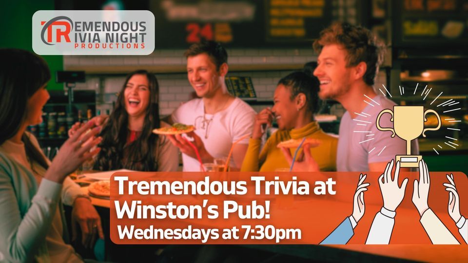 Wednesday Night Trivia at Winstons English Pub Saskatoon!, Winstons ...