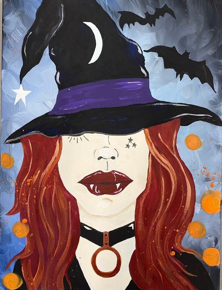 Witch Paint Night w/ Amber Thompson , My World Better, Fairport Harbor ...