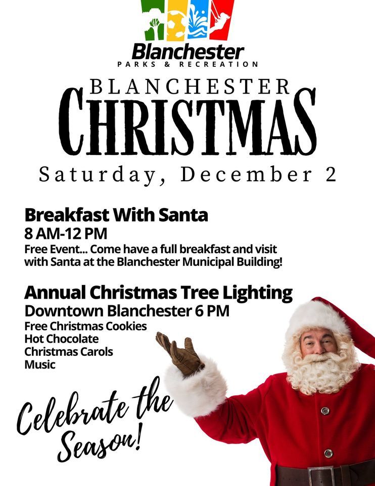 Blanchester Christmas Tree Lighting, Downtown Blanchester Ohio, 2 ...