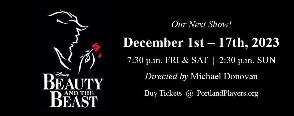 Disney’s Beauty and the Beast at The Portland Players, Portland Players ...