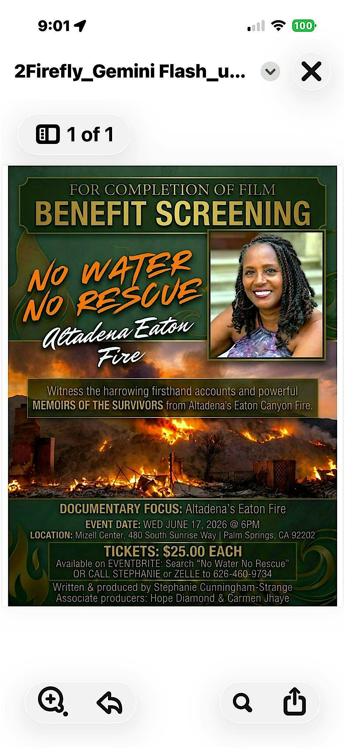 No Water No Rescue, Mizell Center, Palm Springs, 17 June 2026 | AllEvents