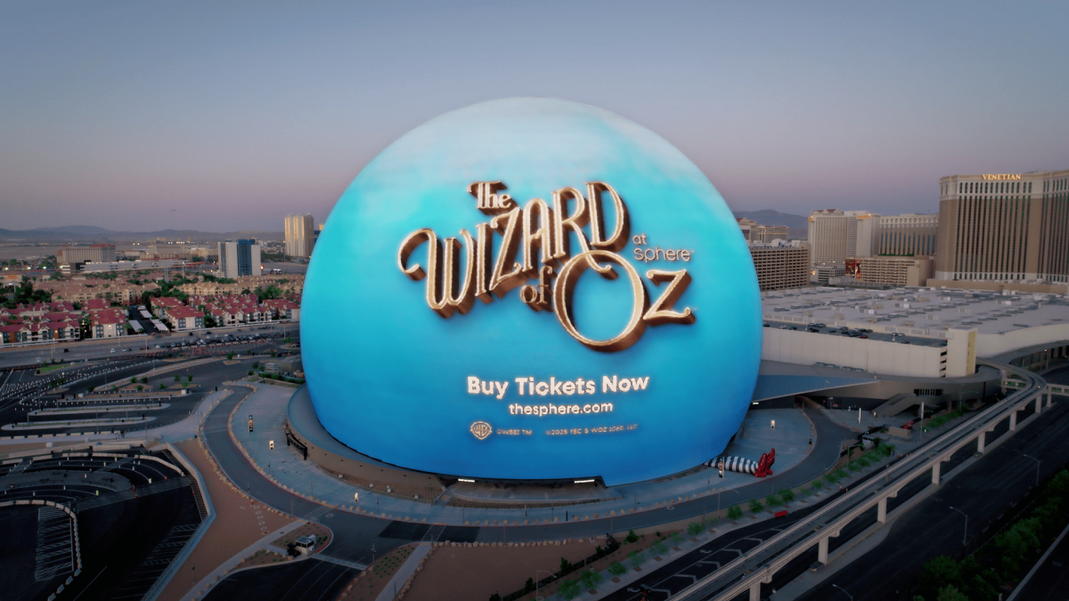 The Wizard of Oz at Sphere - Las Vegas, Sphere, Las Vegas | AllEvents