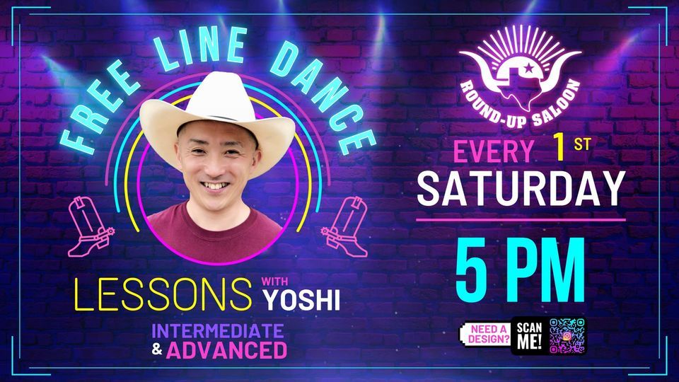 Line Dance Marathon and Int & Adv Lessons, The Round-Up Saloon and ...