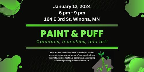 Paint & Puff, Grower's Home, Winona, January 12 2024 | AllEvents.in