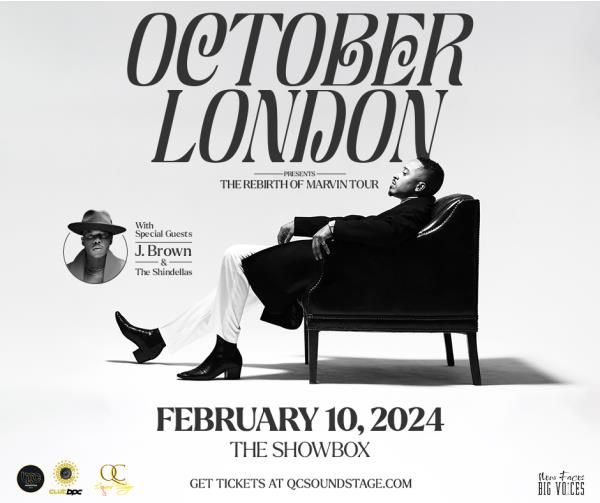 2024: October London Presents “The Rebirth of Marvin” Tour: Charlotte ...