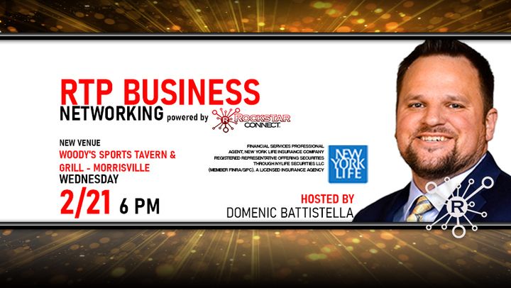 Free RTP Business Rockstar Connect Networking Event (February), Woody's Sports Tavern & Grill ...