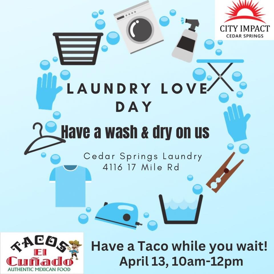 Laundry Love Day, Cedar Laundry , Cedar Springs, 13 April 2024 ...