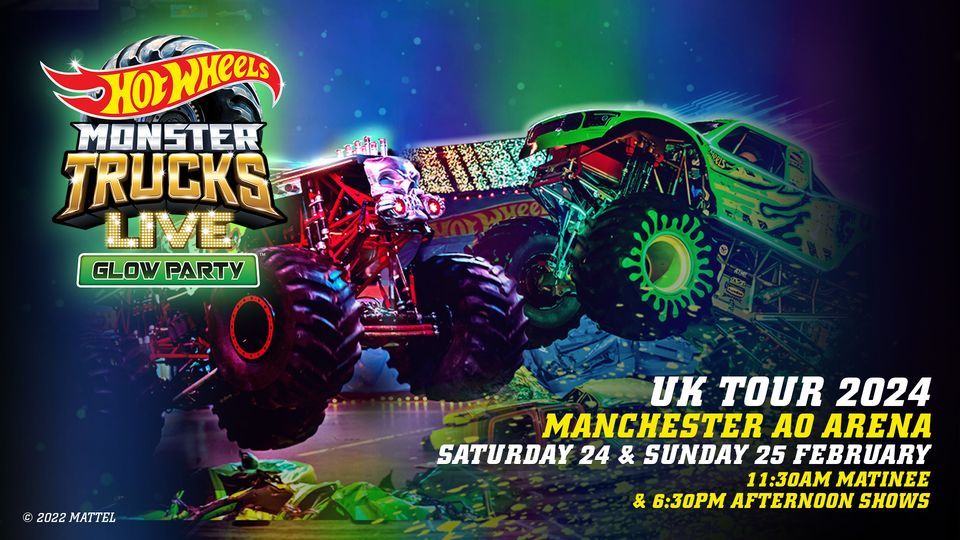 Hot Wheels Monster Trucks Live! Glow Party!, AO Arena, Manchester, 25 ...