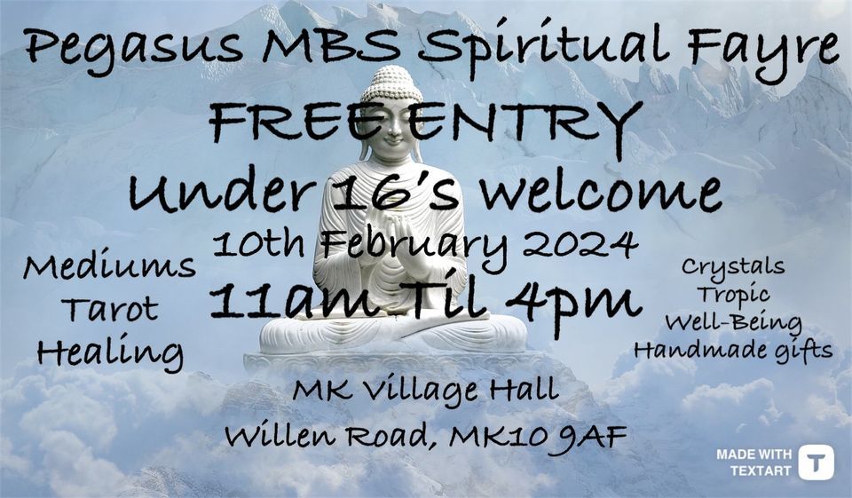 Psychic & Well-Being Fayre Milton Keynes, Milton Keynes Village Hall ...
