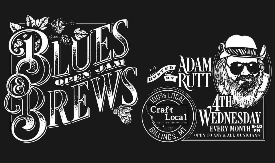 Blues & Brews Open Jam Hosted By Adam Rutt at Craft Local , Craft Local ...