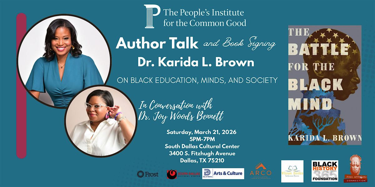 Who Shapes the Black Mind? A Conversation with Dr. Karida L. Brown ...