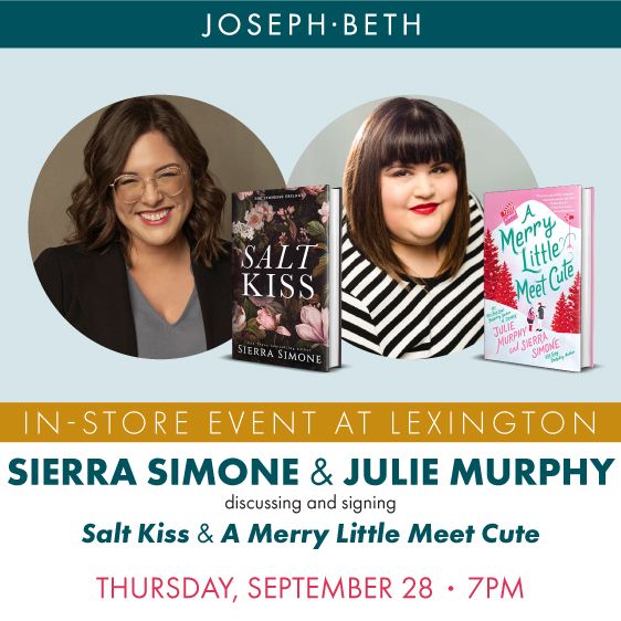 Sierra Simone and Julie Murphy discussing and signing Salt Kiss and A ...