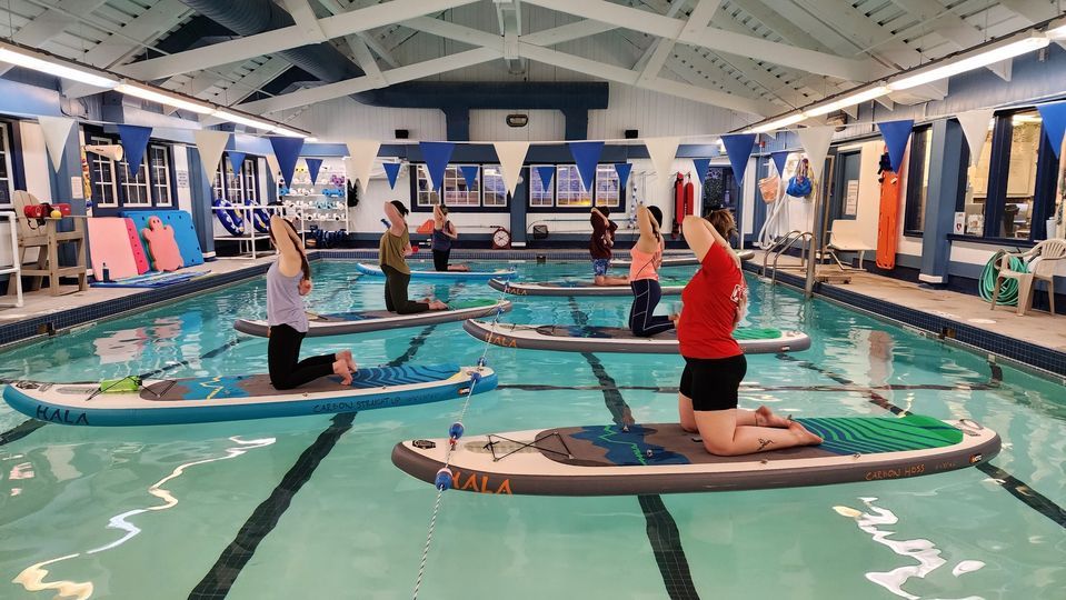 Pool Paddleboard Yoga & Fitness w/ Paddling Yogini, Si View Metro Parks ...
