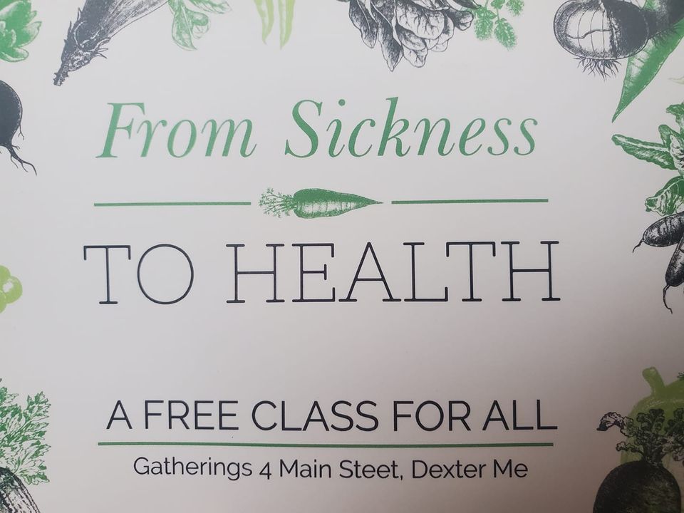 From Sickness to Health- Healing the Gut, Gatherings 4 Main Street ...