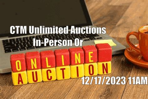 *Last Auction Of The Year! Bid Online Or In Person 12-17-23 11AM ...