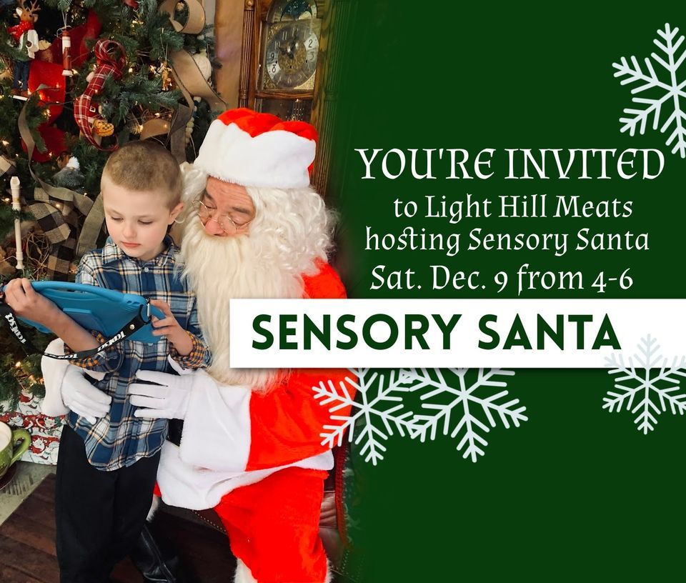 Sensory Santa for Special Needs Kids at Light Hill Meats, Light Hill ...