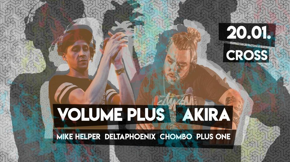 POEZIE, VOLE "DNB AFTERPARTY" w/ VOLUME PLUS & AKIRA @ CROSS - 20.01.24 ...