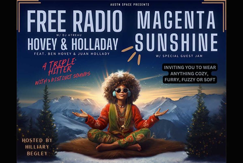 FREE RADIO + MAGENTA SUNSHINE, The Orange Peel, Asheville, December 23 ...