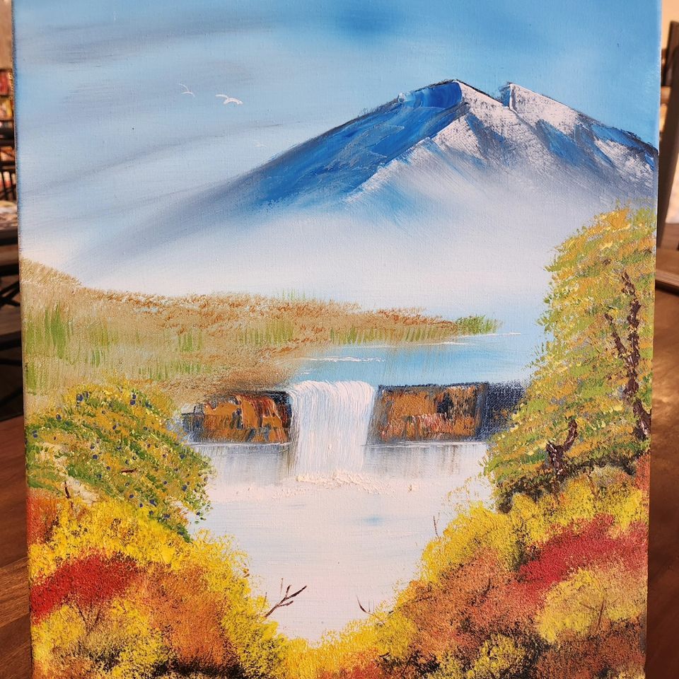 (2nd added) Bob Ross Oil Painting Class with Ray Dicken, 601 24th St W ...