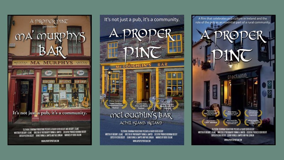 Library Film Series presents – “A Proper Pint” first 3 episodes!, Irish ...