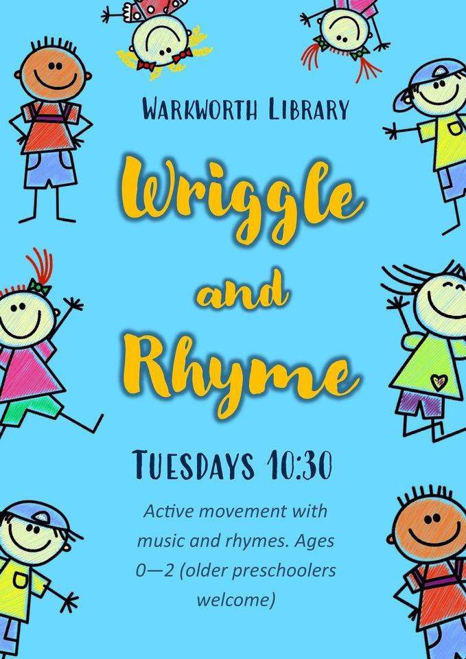 Wriggle and Rhyme, Warkworth Library, Leigh, 12 March 2024 | AllEvents