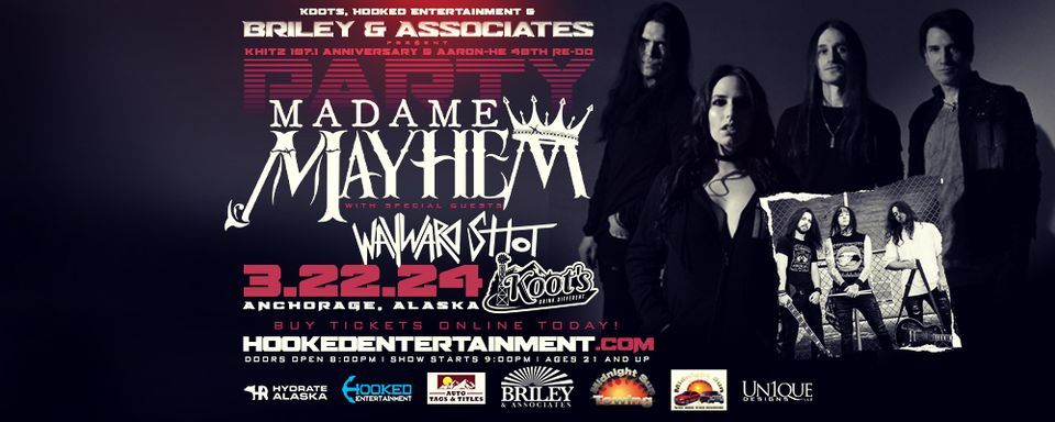 Madame Mayhem with Wayward Shot, 2435 Spenard Rd, Anchorage, AK, United ...