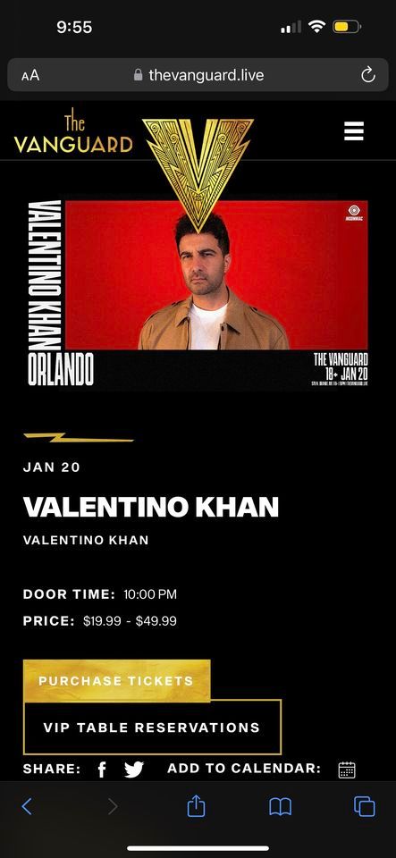 Valentino Khan - Orlando rave cave MEET AND GREET , The Vanguard ...