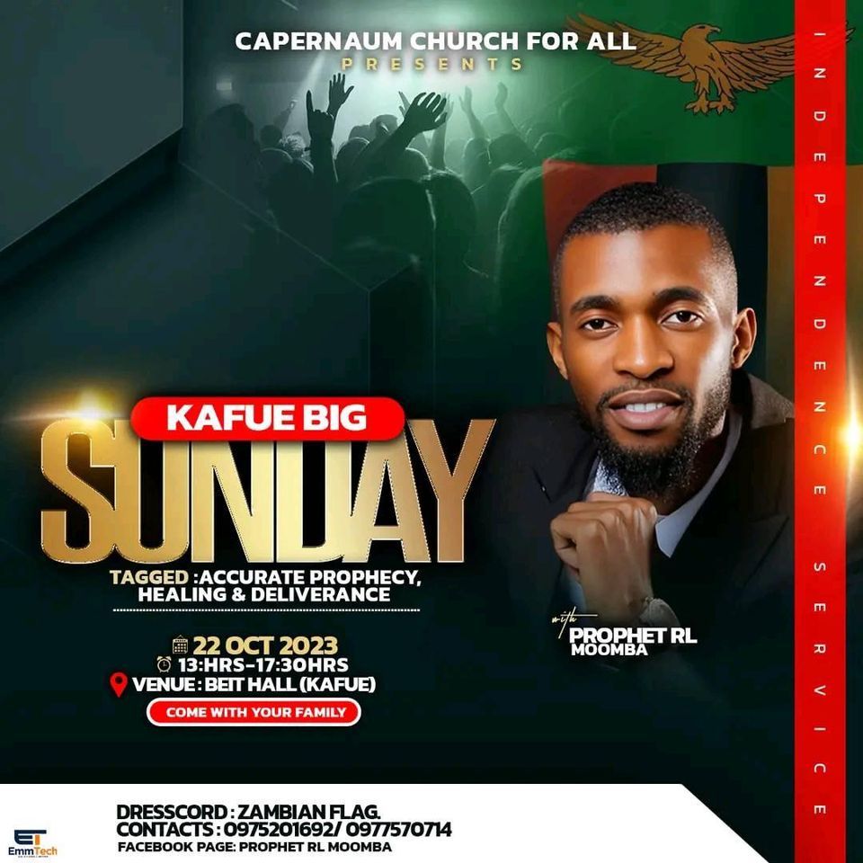 CROSSOVER NIGHT , Government Complex, Lusaka, 31 December 2023 ...