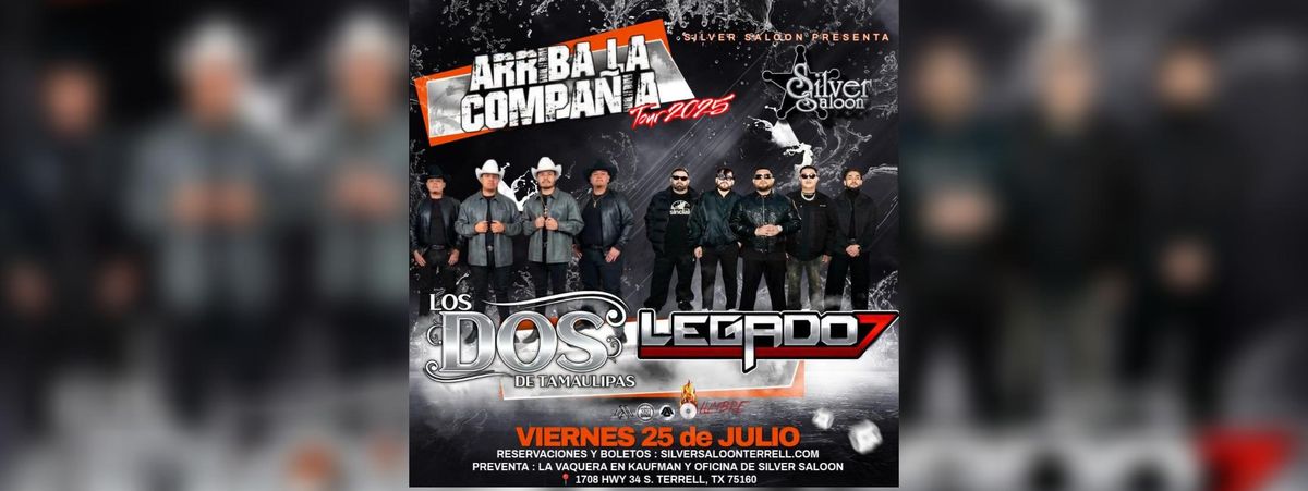 LOS DOS DE TAMAULIPAS Y LEGADO EN TERRELL , Silver Salon, Terrell, 25 ...