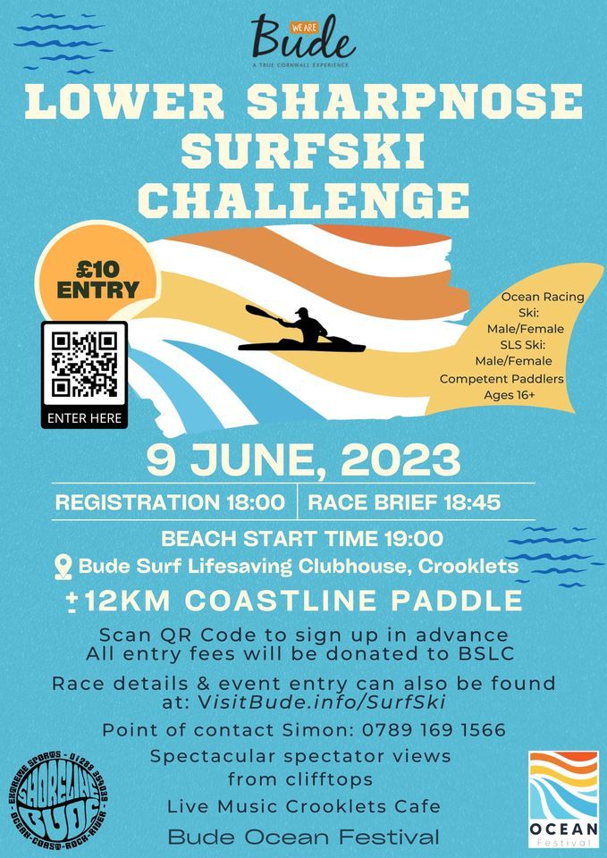 Lower Sharpnose Surfski Challenge [Bude Ocean Festival], Bude Surf Life ...