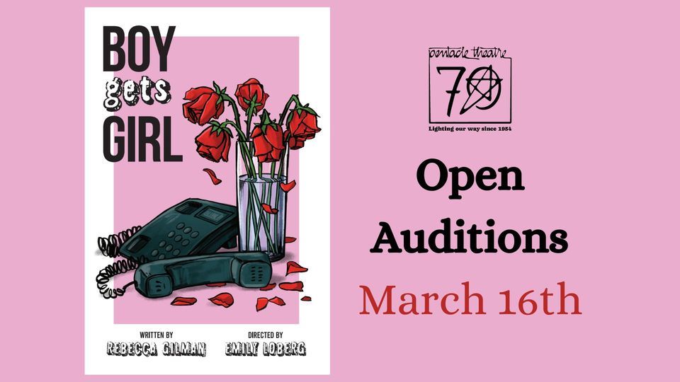 Open Auditions for Boy Gets Girl, Pentacle Theatre Rehearsal, Salem, 16 ...