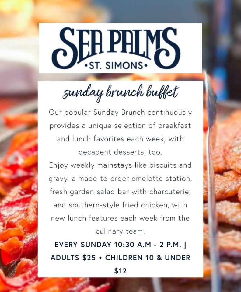 Sago at Sea Palms Brunch, Sago at Sea Palms, Saint Simons Island, 17 ...