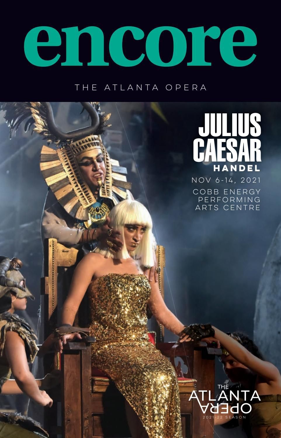 Summer Opera Lyric Theatre: Julius Caesar, Alumnae Theatre - Main Stage ...