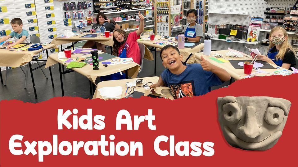 Kids Art Exploration Class, Allards Art, Fresno, September 22 2023 ...